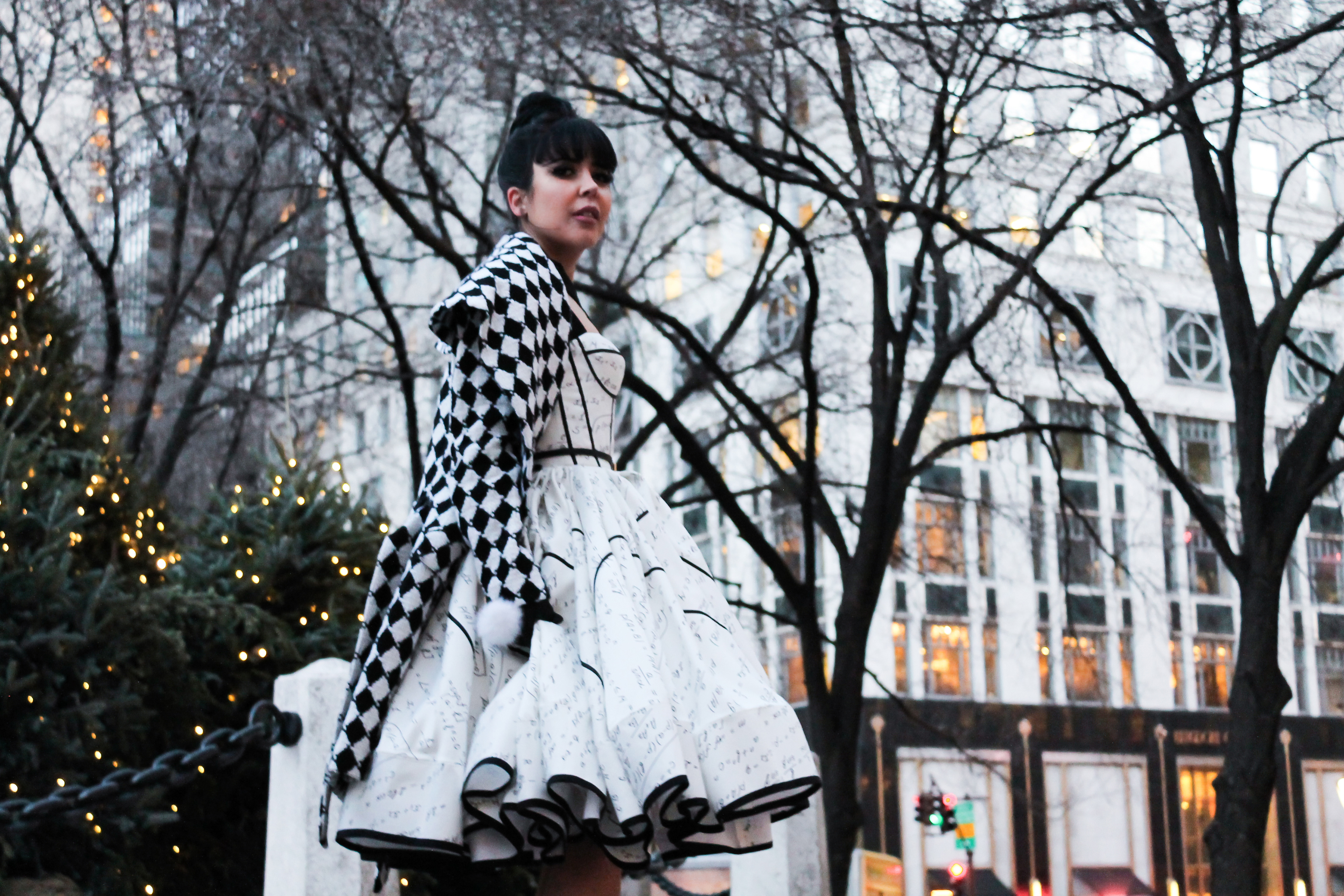 Anoosheh Kalantari - The Algebra Dress from Math is My Freedom collection