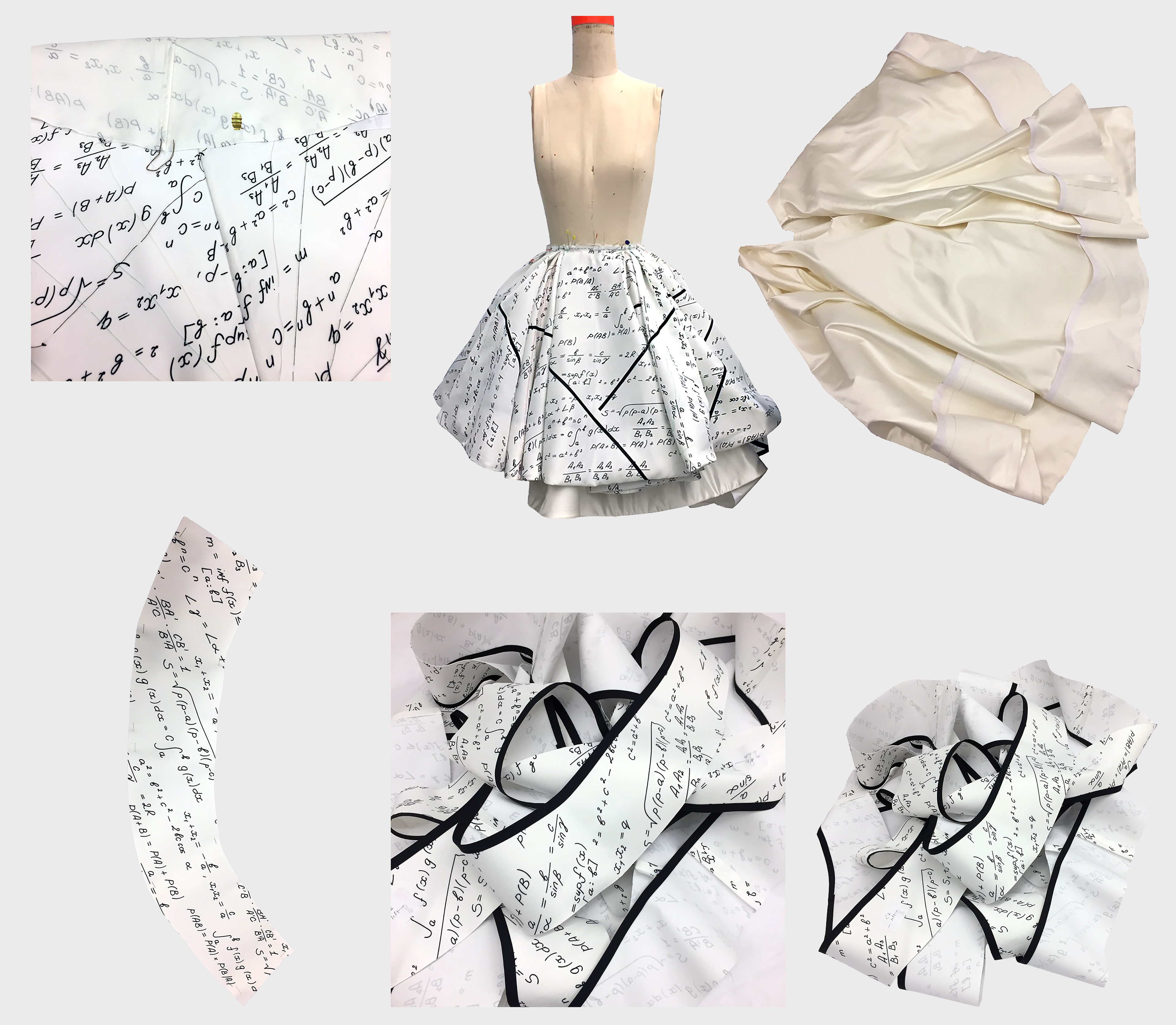 Anoosheh Kalantari - The Algebra Dress from Math is My Freedom collection