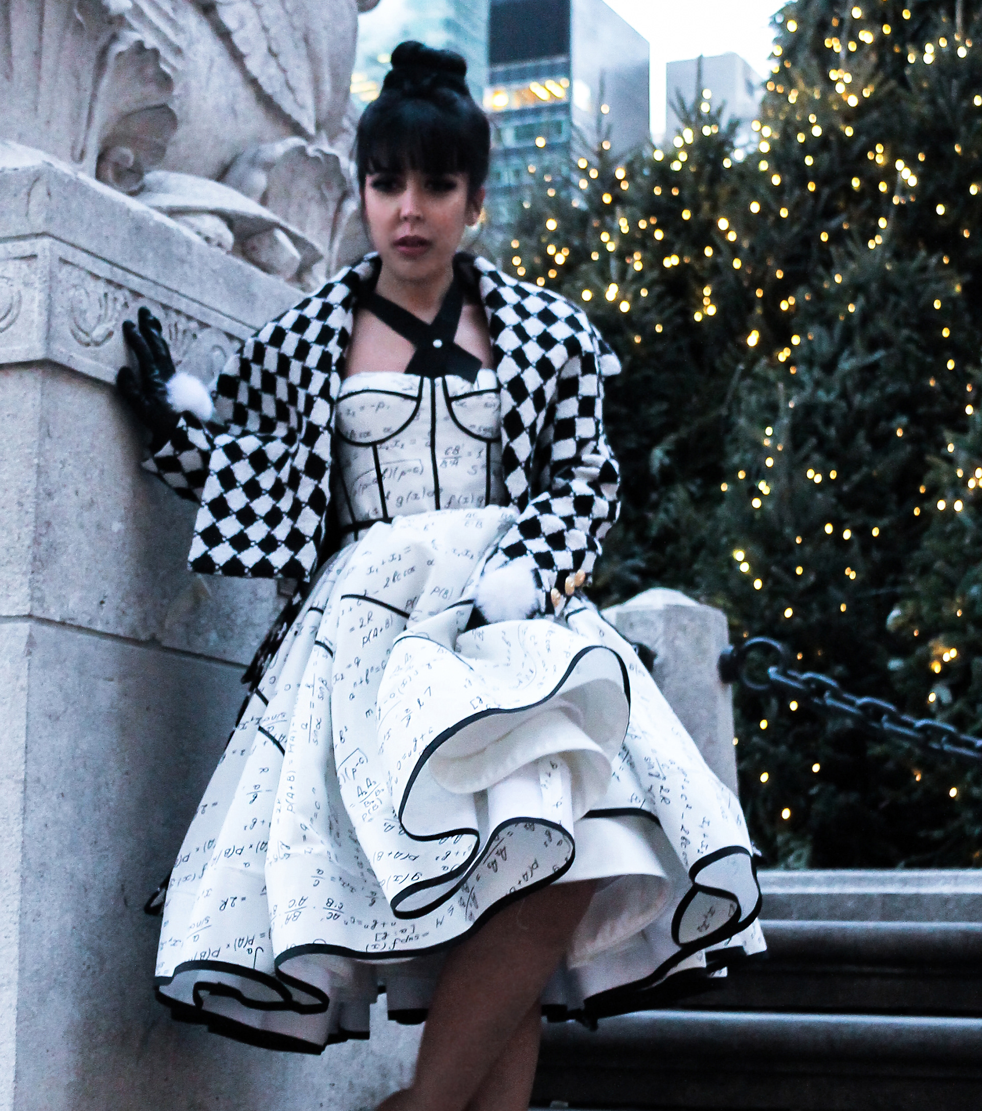 Anoosheh Kalantari - The Algebra Dress from Math is My Freedom collection