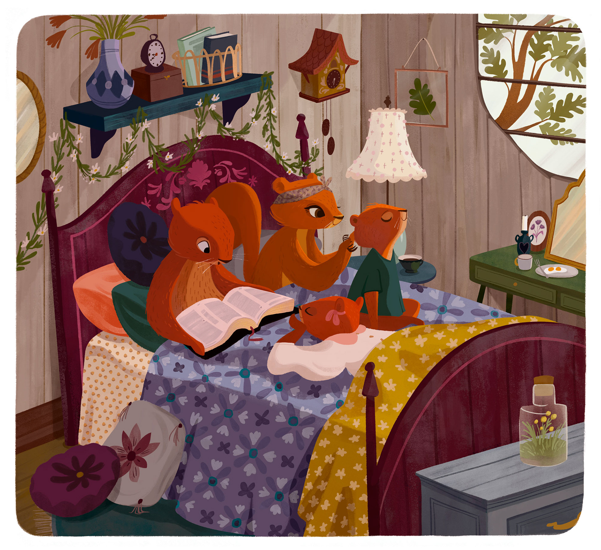 Katie Melrose - Bear & Squirrel© - Prayer Calendar