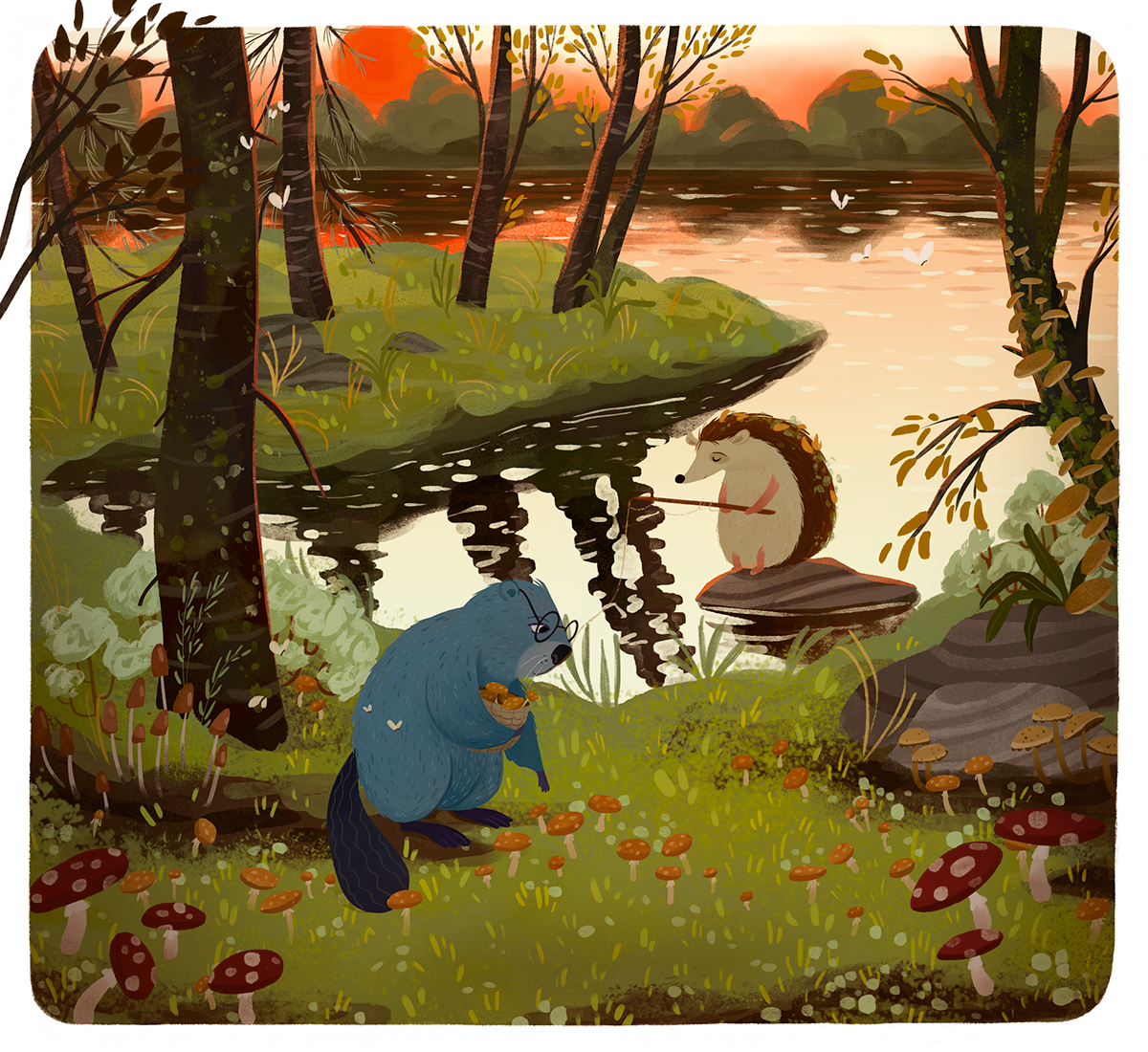 Katie Melrose - Bear & Squirrel© - Prayer Calendar