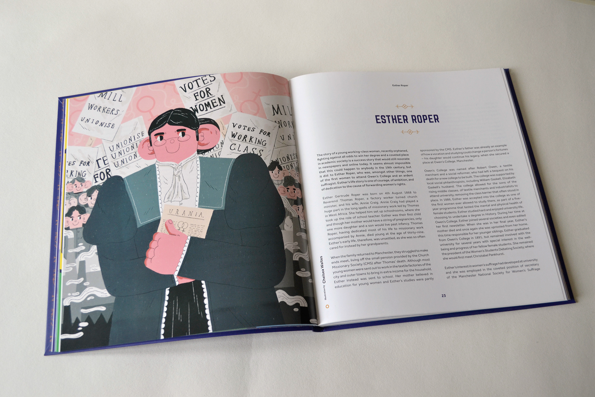 chelsea waites - Esther Roper