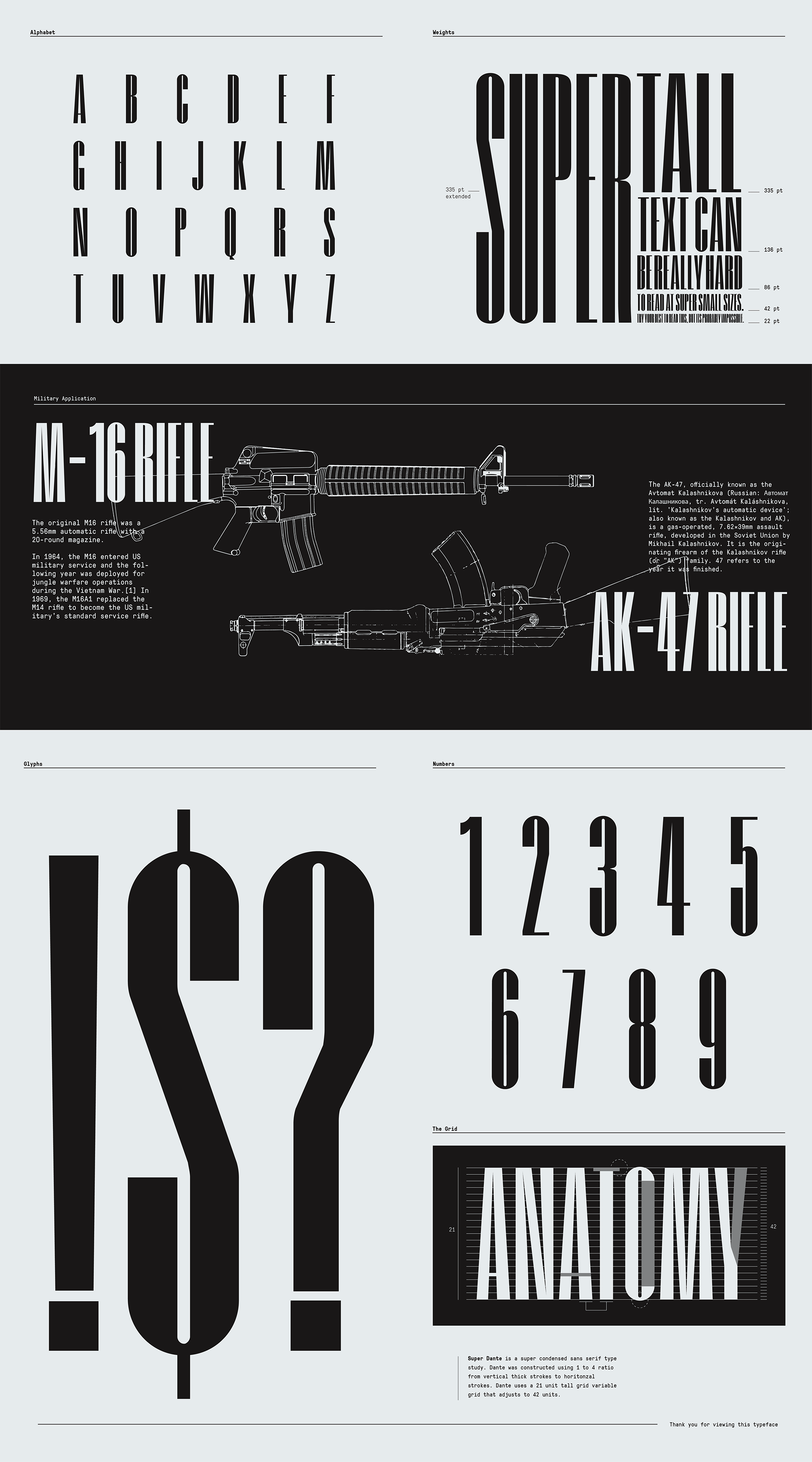 Devin Daniels - Super Dante Typeface