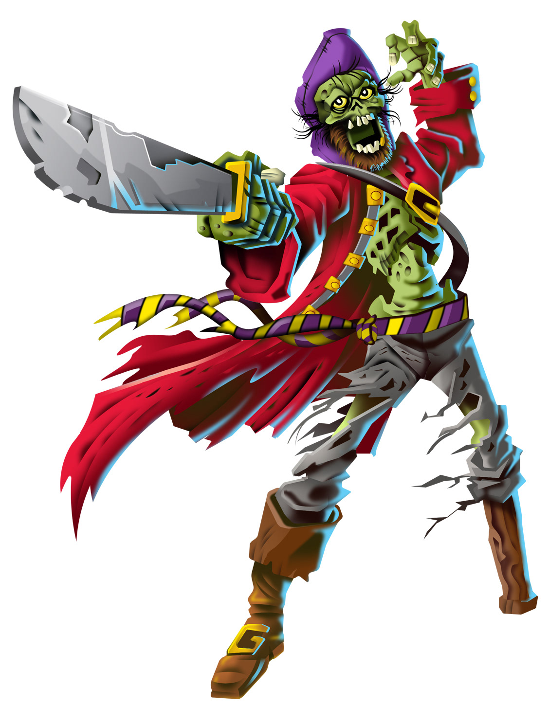 Charlie Hill Illustration - Goosebumps - Pirate