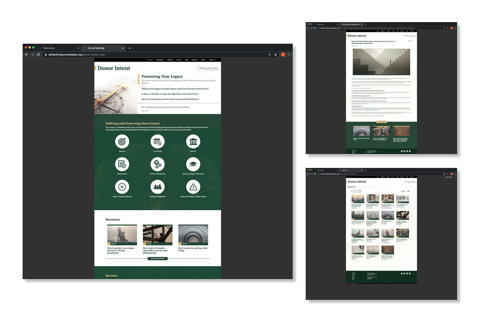 Taryn Wolf - Donor Intent Guidebook & Hub