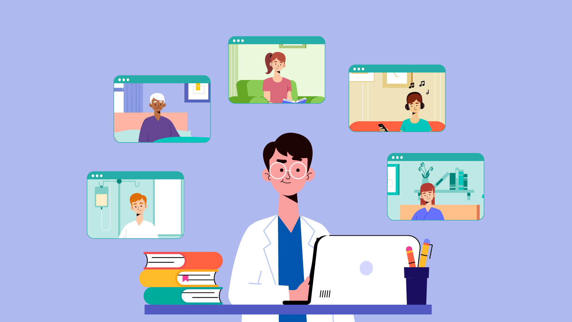 Jefferson Bonza - NHS Virtual Ward Animated Infographic