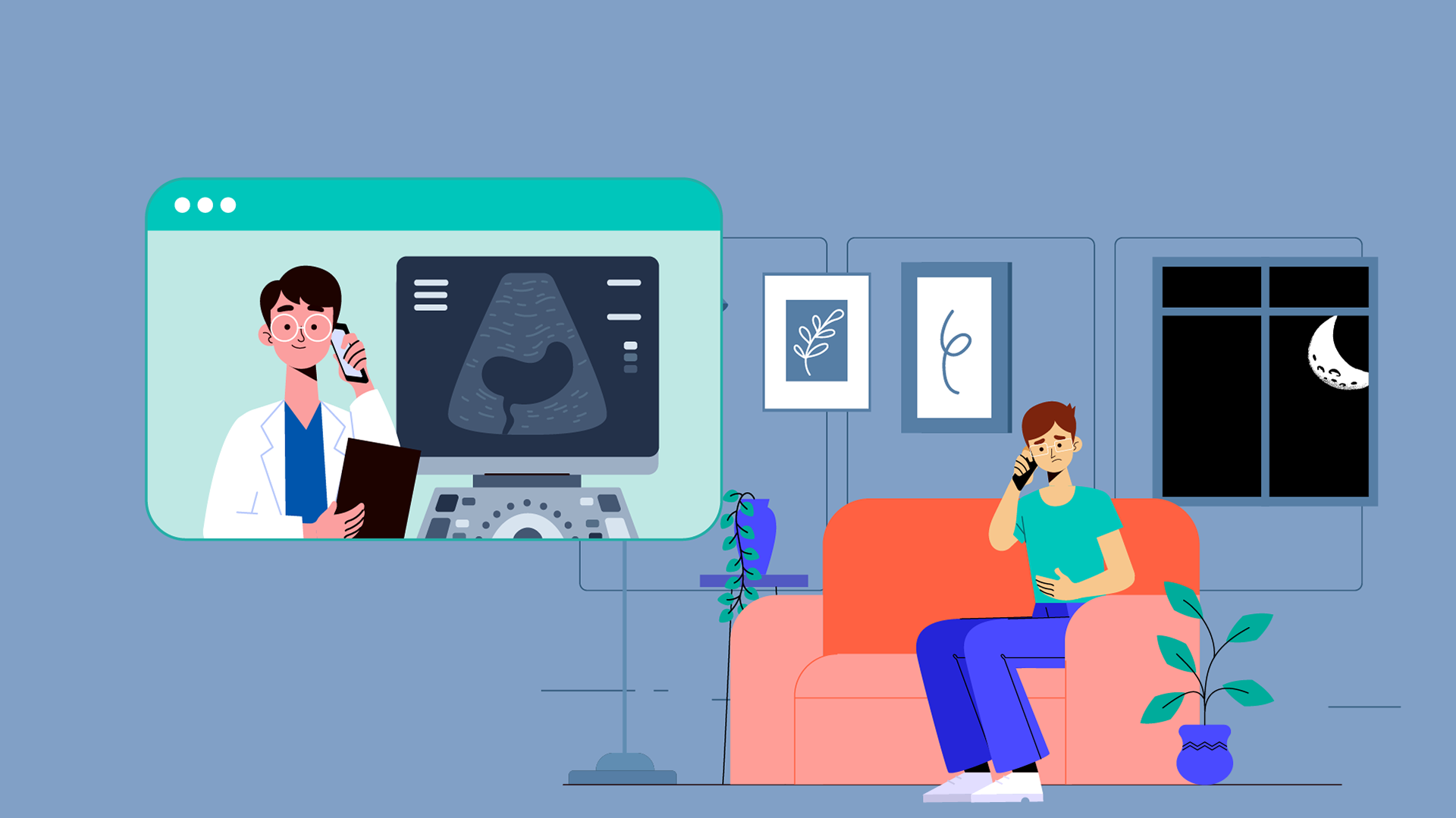 Jefferson Bonza - NHS Virtual Ward Animated Infographic