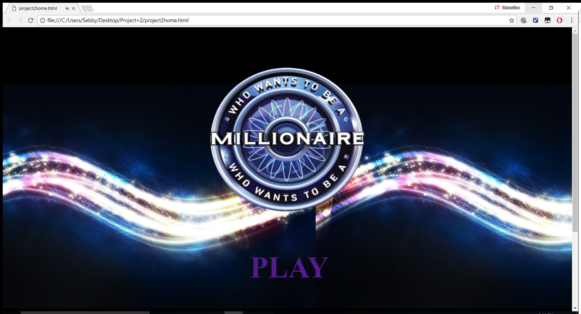 Who Wants To Be A Millionaire Background Powerpoint