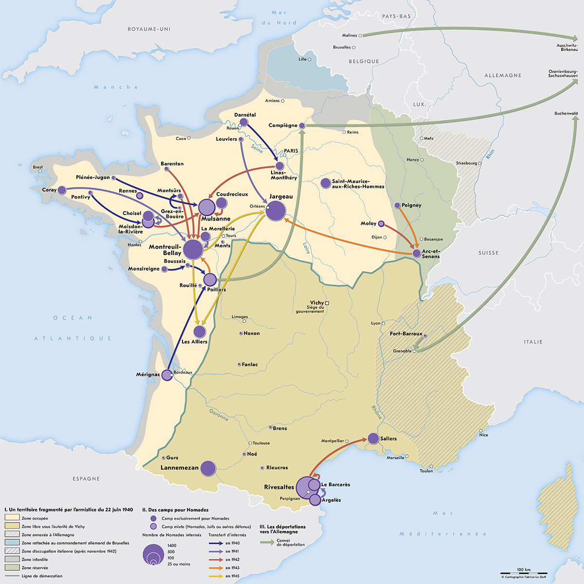 Fabrice Le Goff - Cartographe Géographe indépendant - Cartes historiques