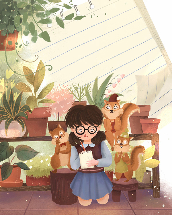 Illustrations of Linh My Nguyen