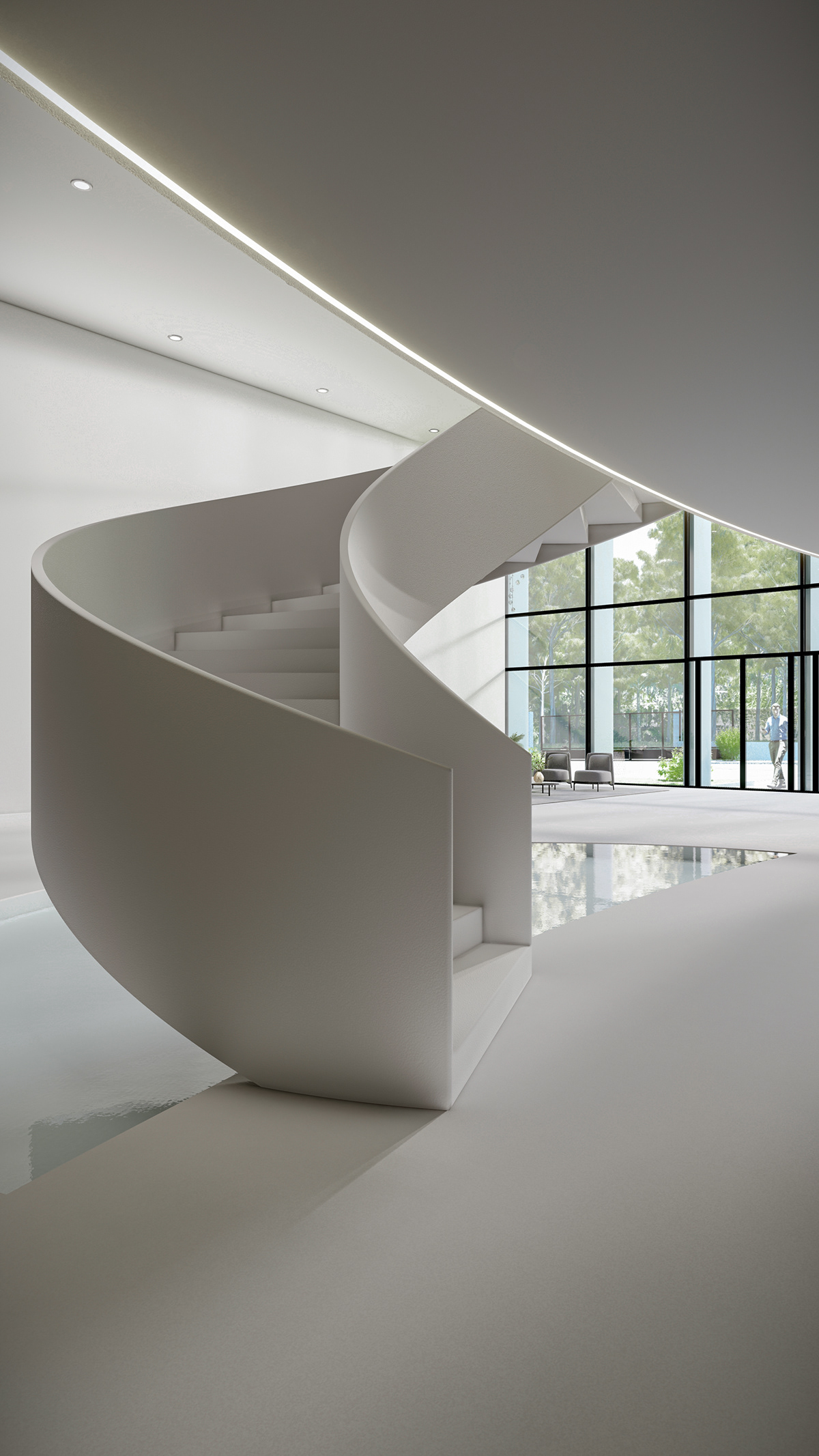 Márcio Silva - Industrial building entrance hall