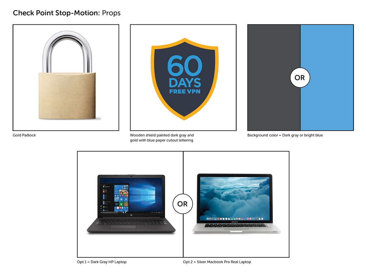 Andrea Trew - Sirius + Check Point "60 Days Free VPN" Stop-Motion