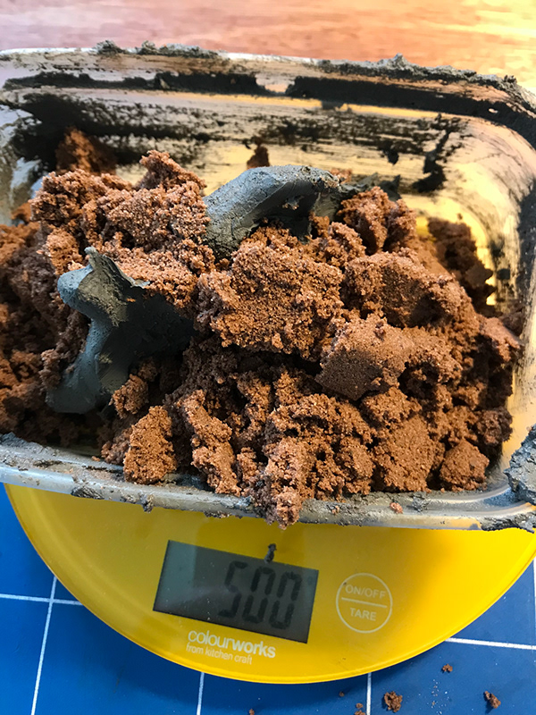 Matthew Lloyd - exploring clay : testing samples