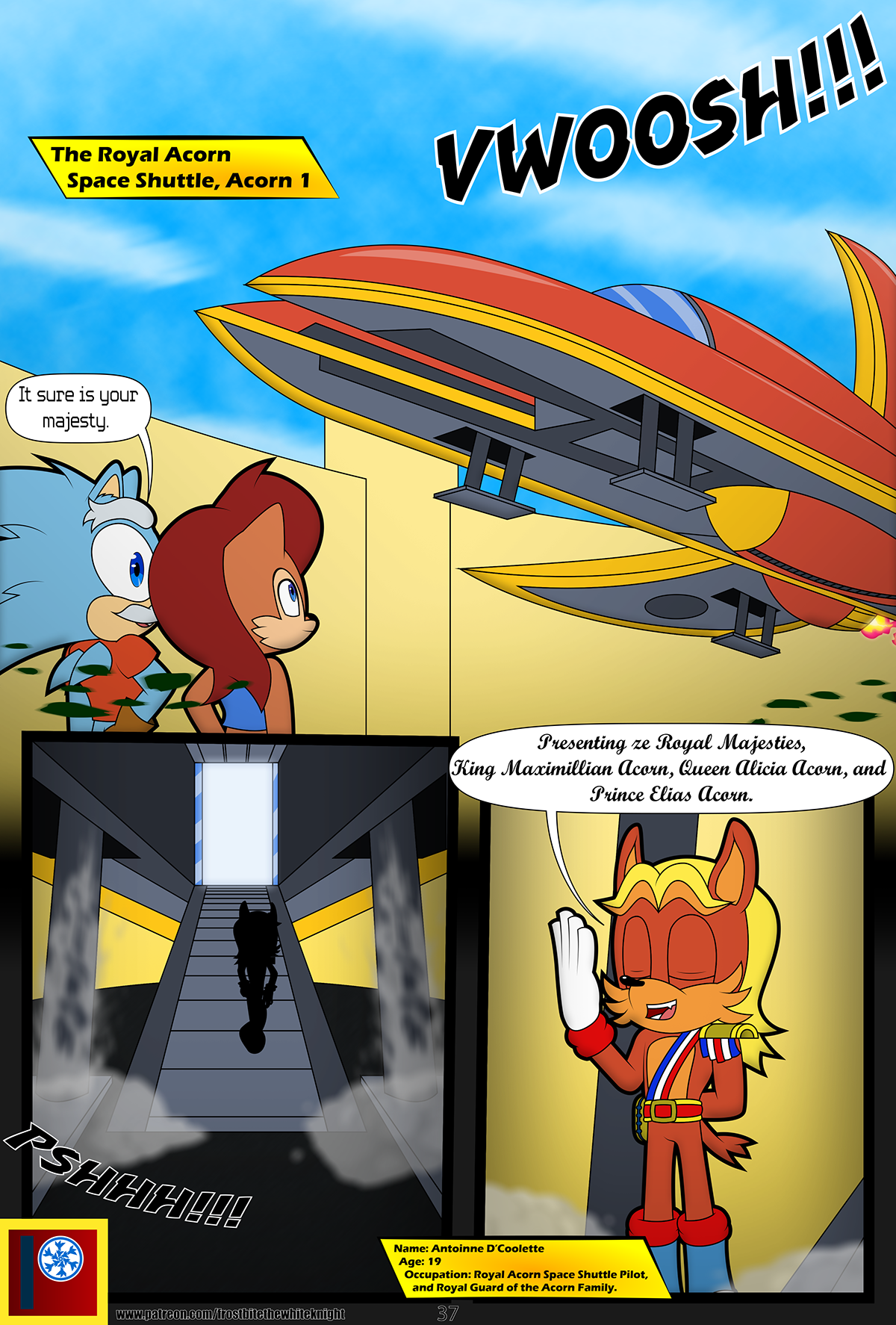 Alexander Pineda - The Adventures of Sonic the Hedgehog #1