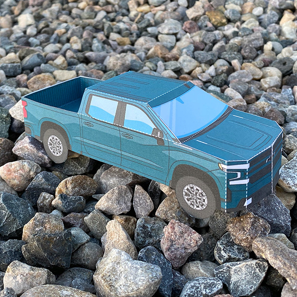 Chris Philpot - Chevy Silverado Paper Craft