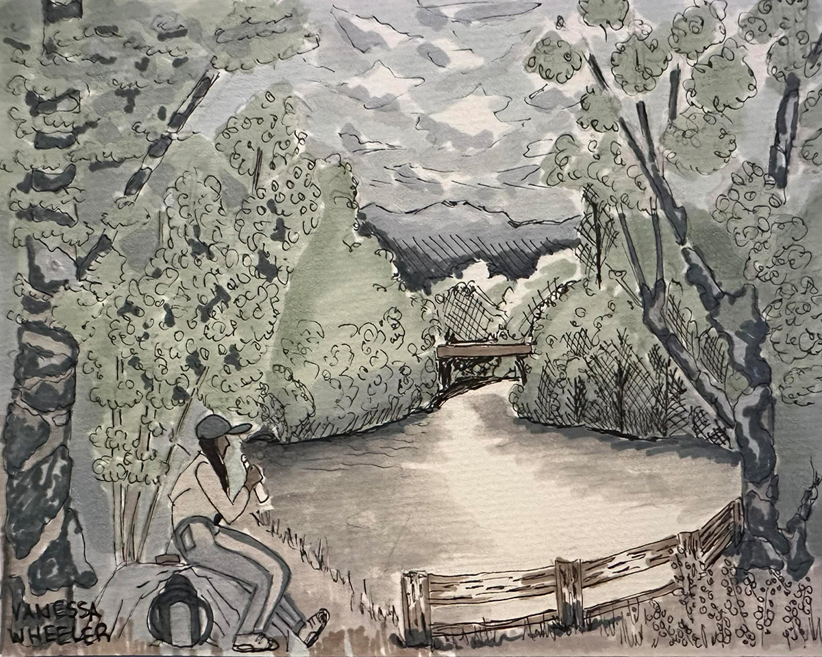Vanessa Wheeler - Mountain with View