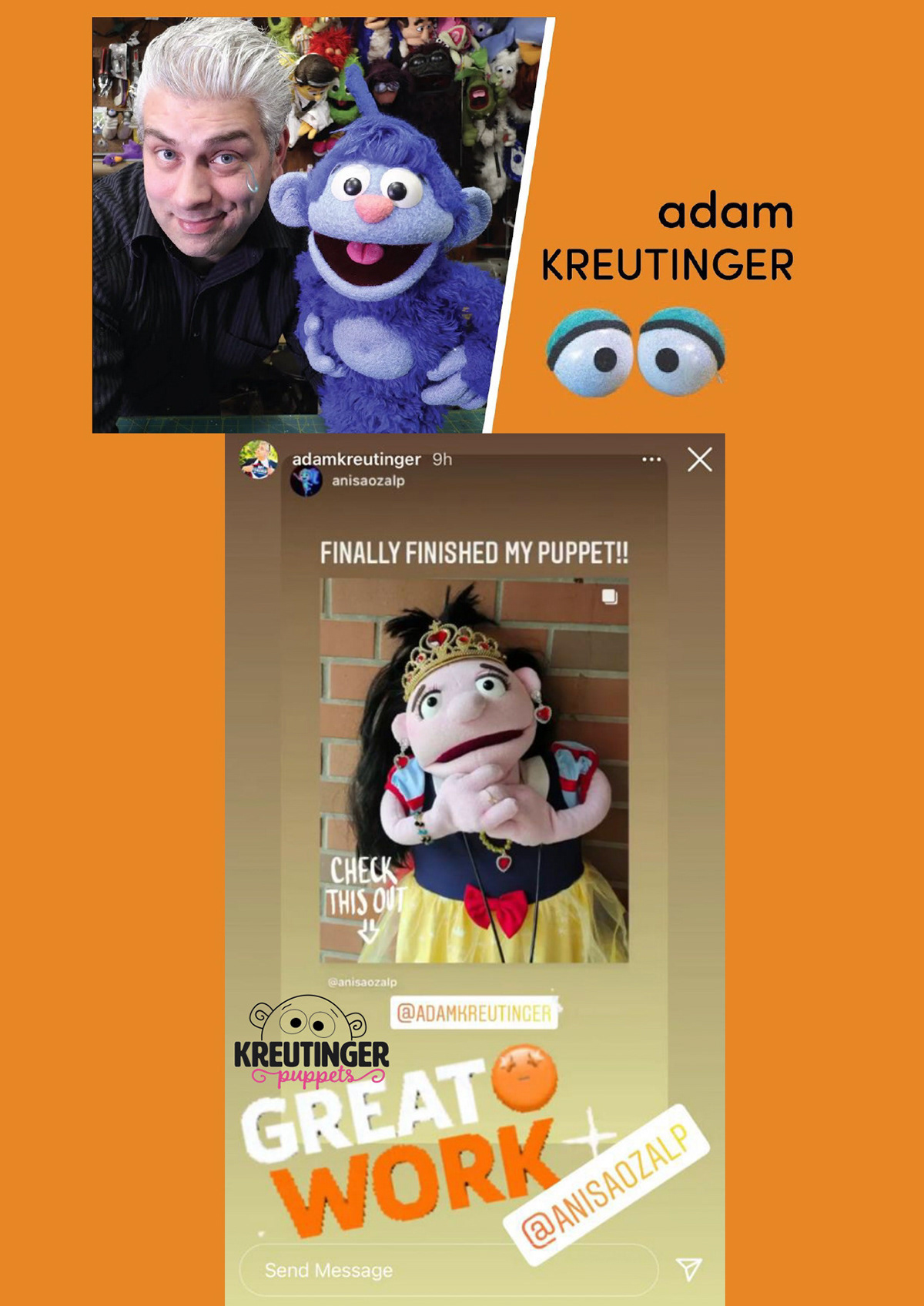 Anisa Ozalp | Artist & Creative Studio - CUSTOM PUPPETS
