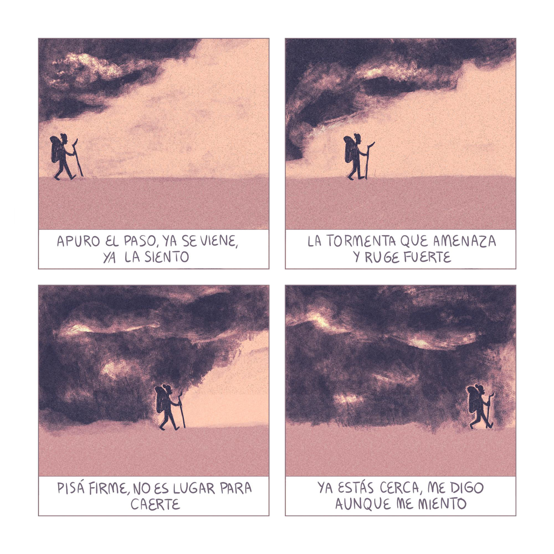 Loco Rabia ZINE - COMPLETA: Caminando de Matias Giamportone