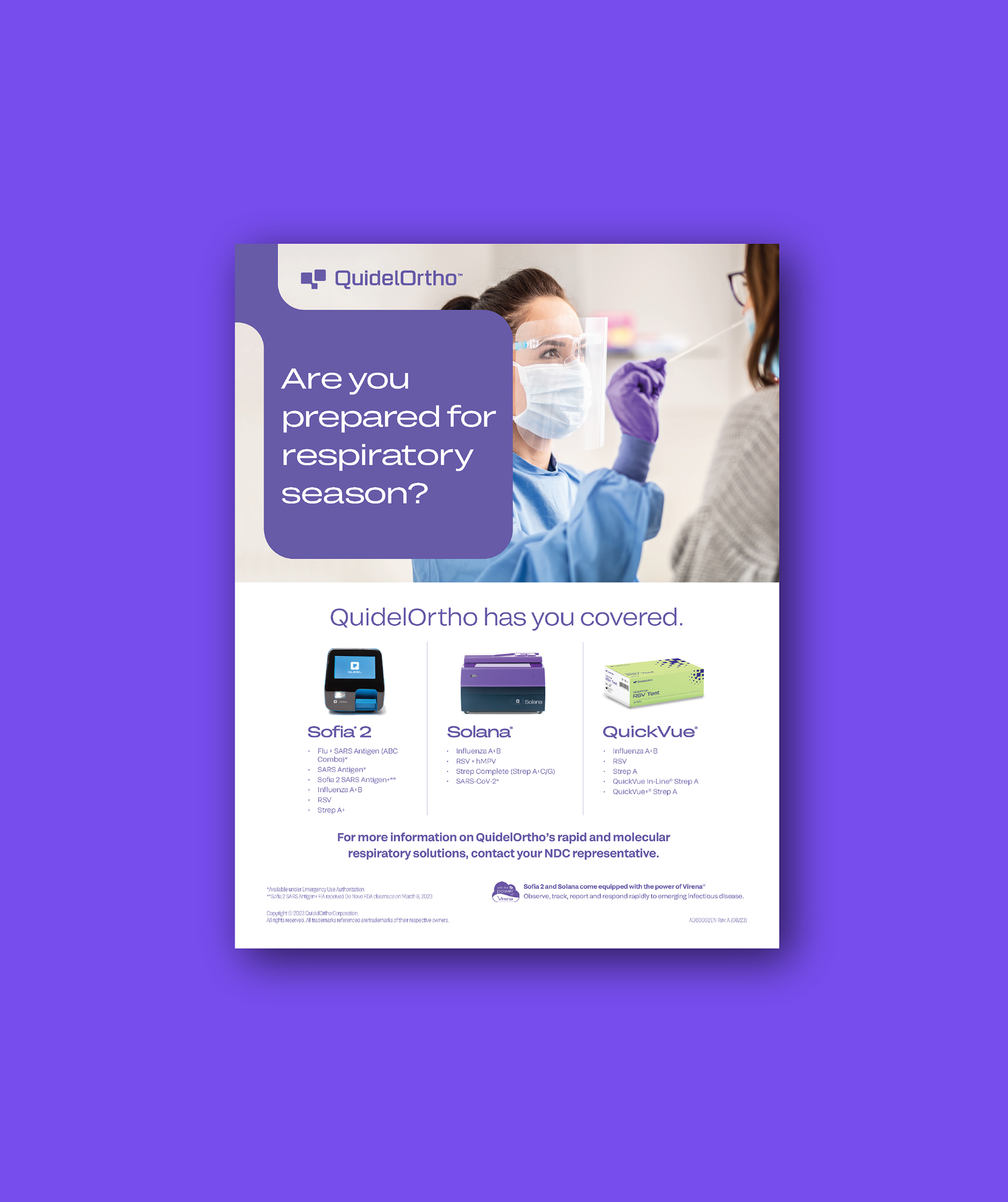 Ian Tremaine's Portfolio - QuidelOrtho