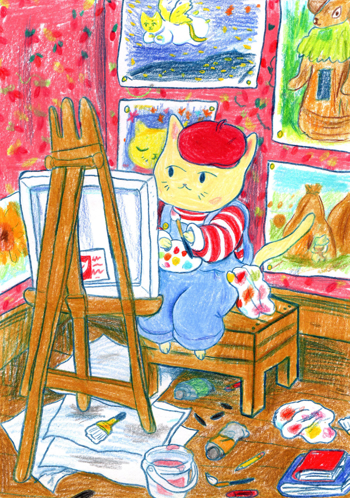 Hannah Lock - Cat Artist