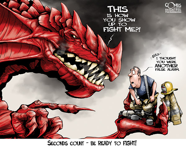 Paul Combs - Illustration - Fire/EMS Cartoons