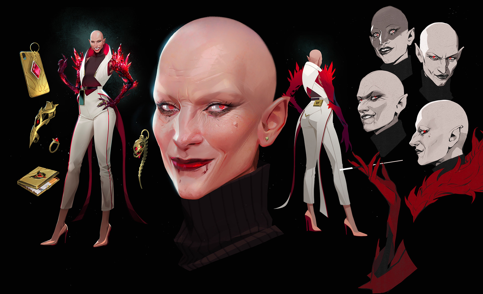 Sasha Tudvaseva Art - Vampire mafia bosses