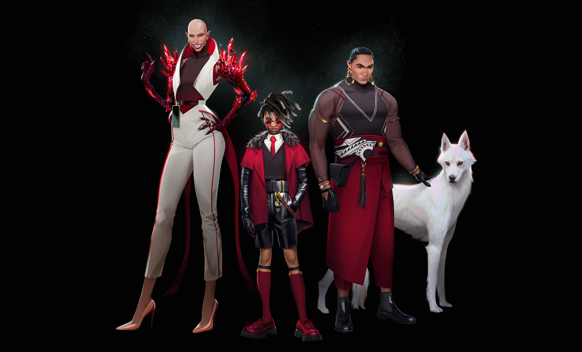 Sasha Tudvaseva Art - Vampire mafia bosses