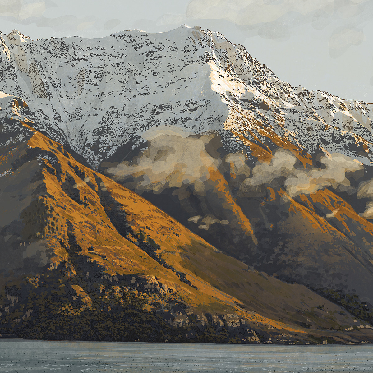 Artwork by Emma-Kate Moore | studioEKM - New Zealand Landscapes