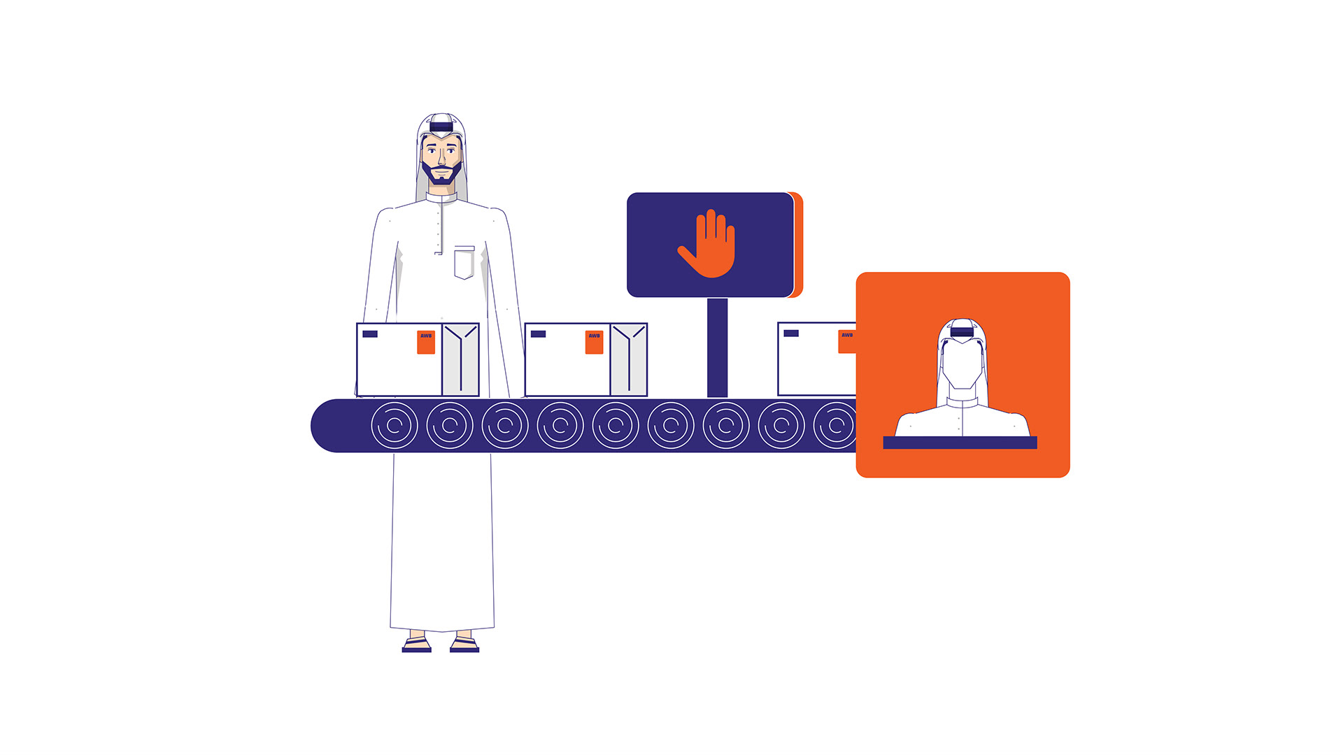 Letsdraft - branding agency - SAB Express Motion Graphics Video