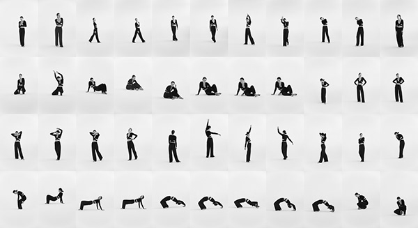 Kamila Solarz - Pose alphabet