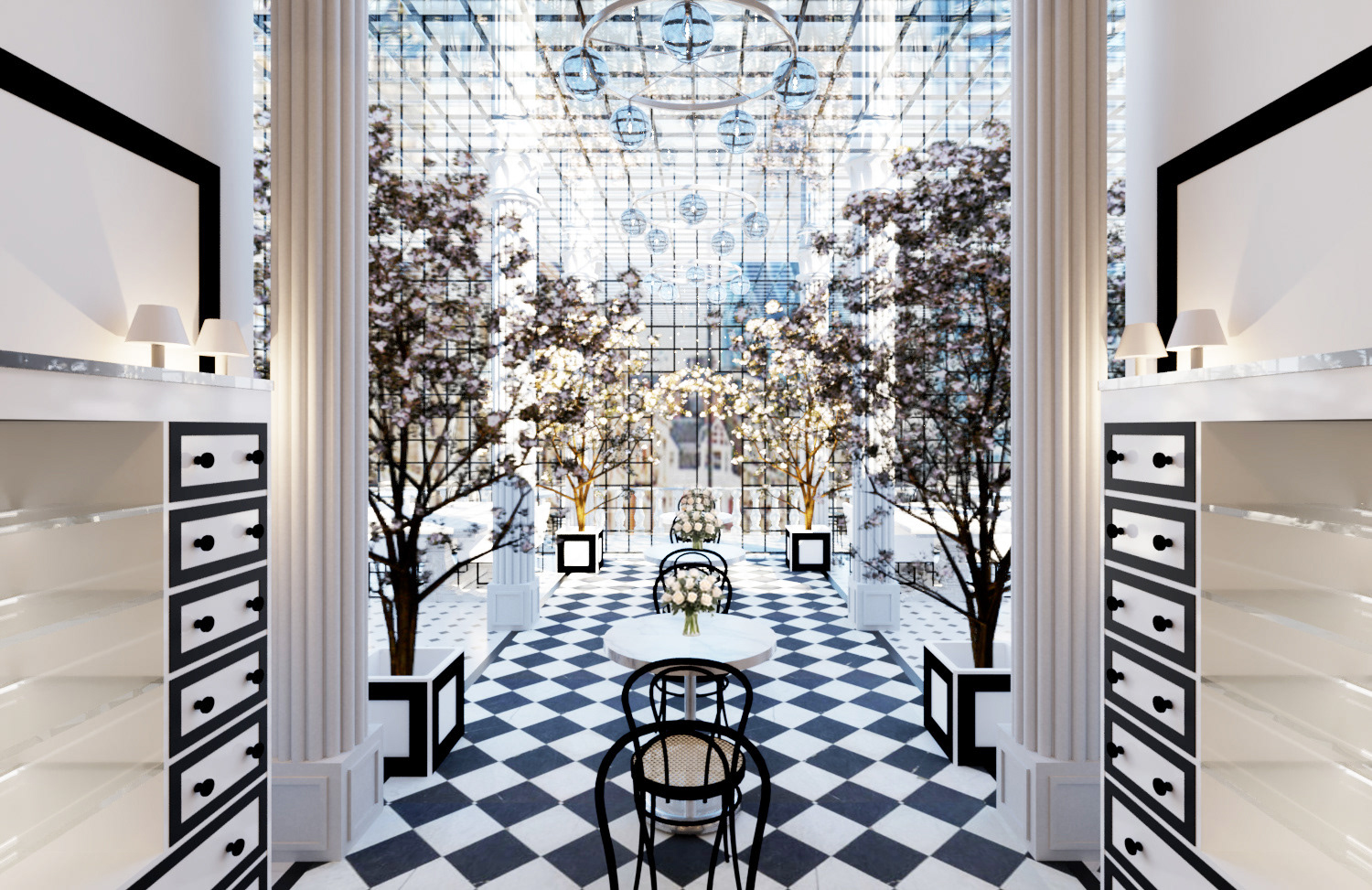 CRYSTAL MARTIN GRADUATE PORTFOLIO - JO MALONE TEAROOM, LONDON
