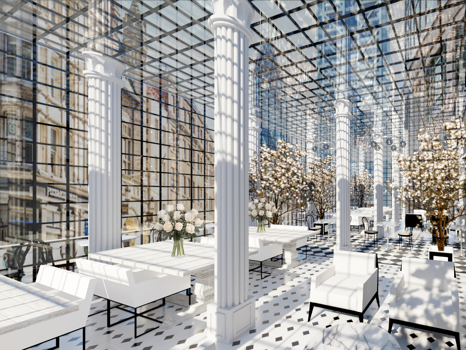 CRYSTAL MARTIN GRADUATE PORTFOLIO - JO MALONE TEAROOM, LONDON