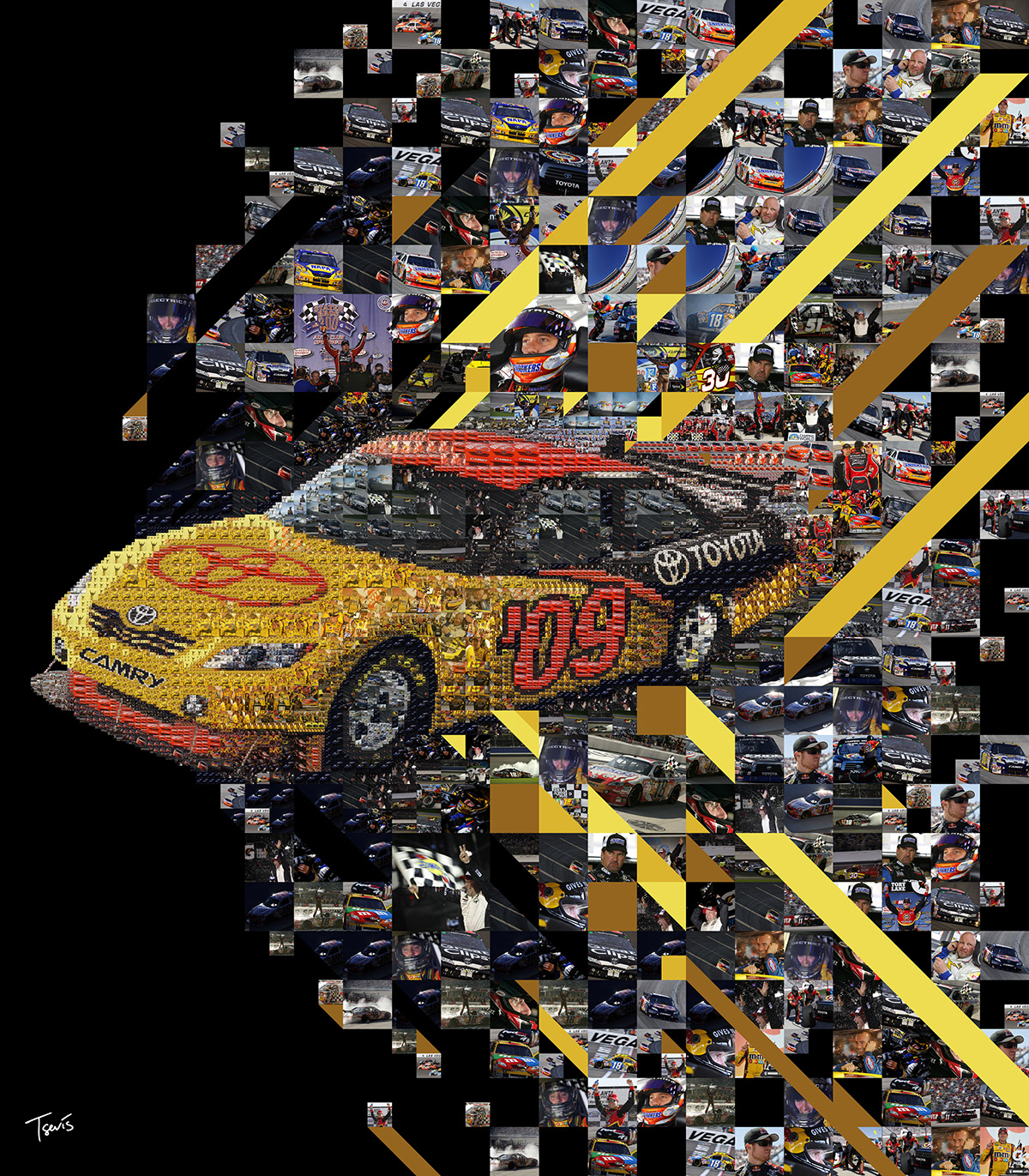 Charis Tsevis - Toyota NASCAR Racing 2009