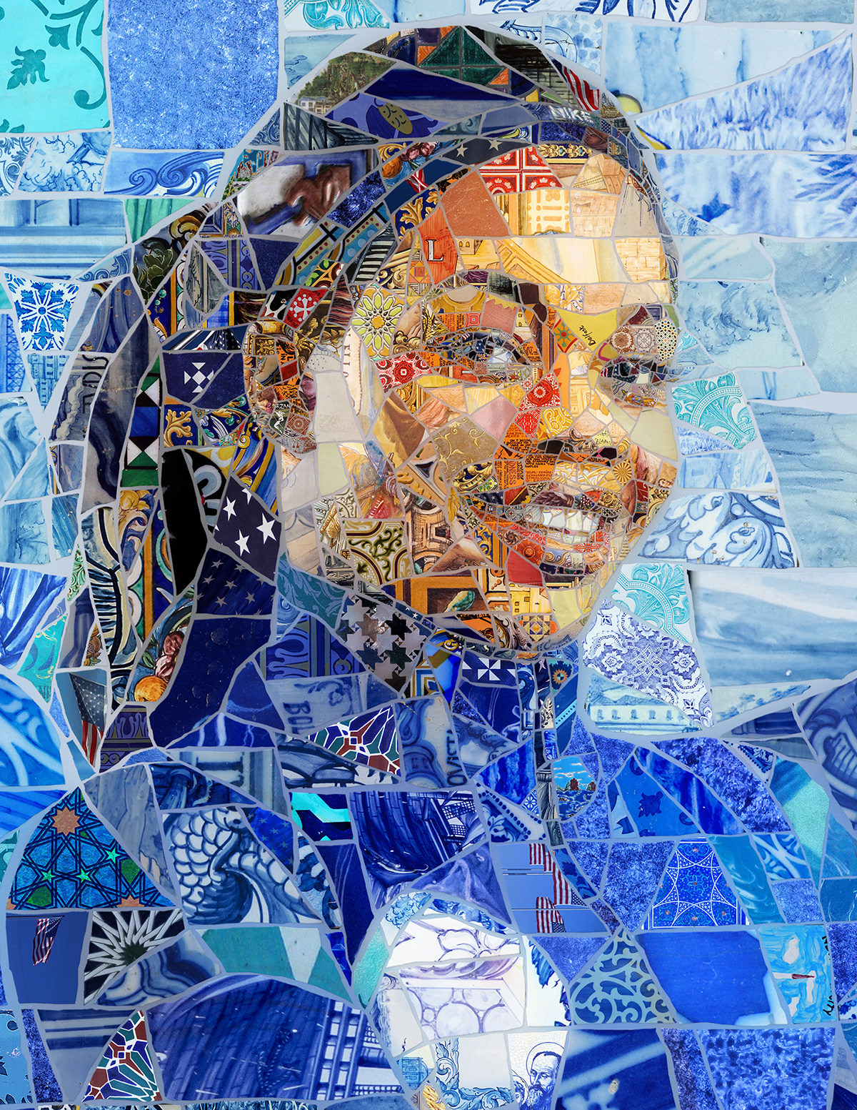 Charis Tsevis - The murals for USA House in Rio 2016