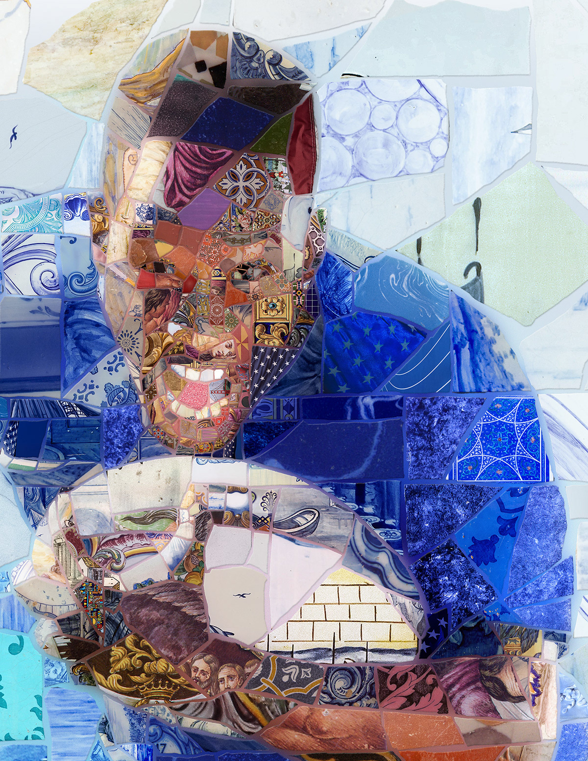 Charis Tsevis - The murals for USA House in Rio 2016