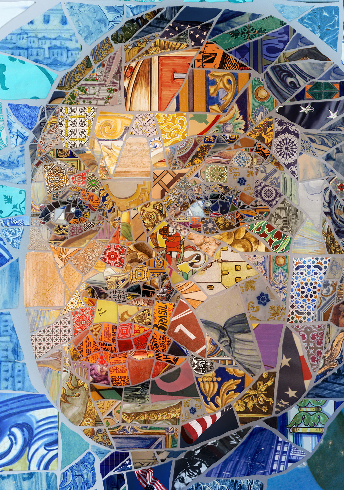 Charis Tsevis - The murals for USA House in Rio 2016
