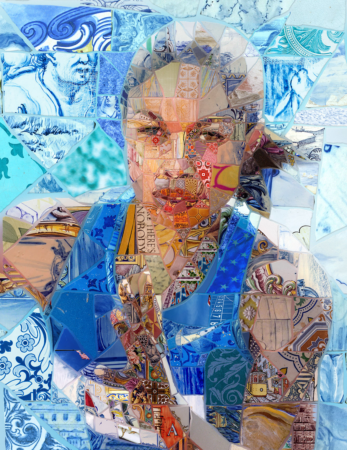 Charis Tsevis - The murals for USA House in Rio 2016