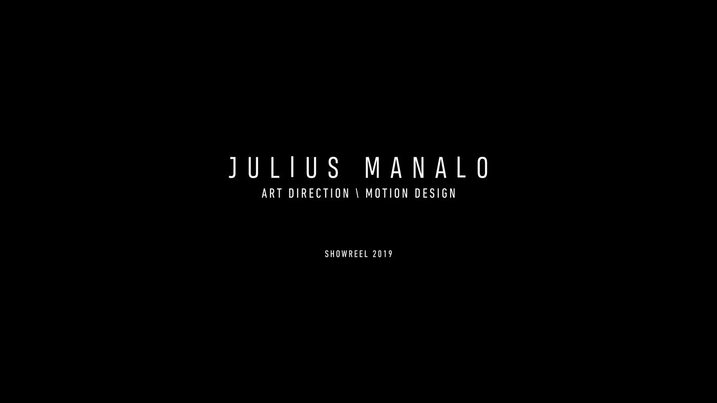 Julius Manalo | Art Direction | Motion Design