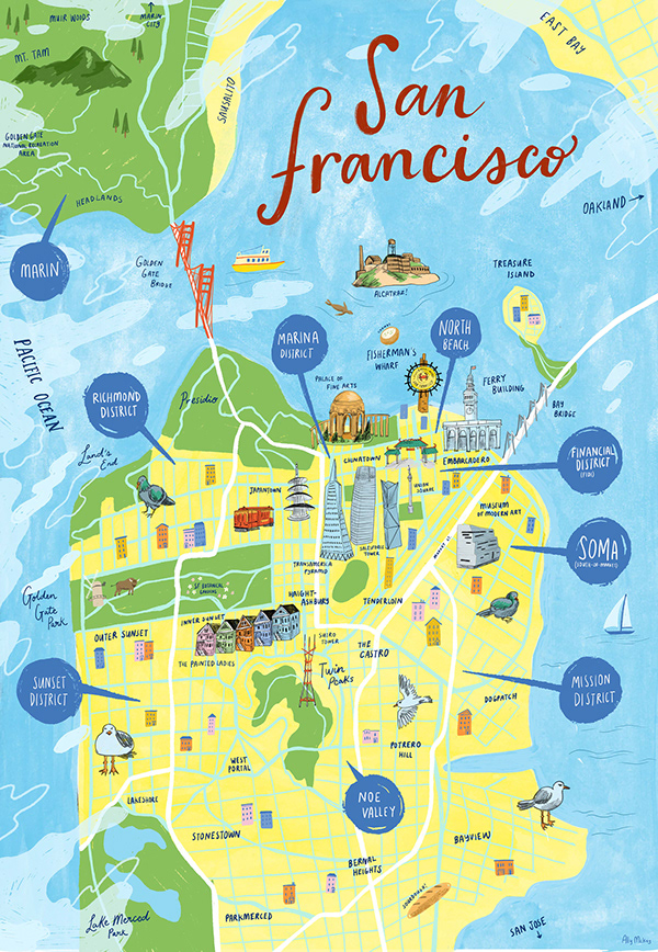 Ally McKay - SF Map