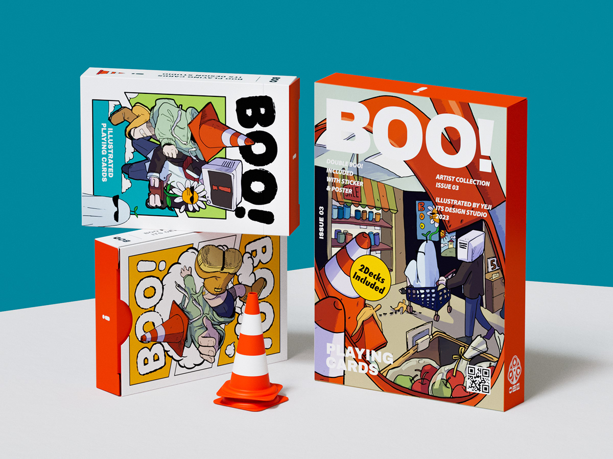 ITS Design Studio - Boo! Playing cards