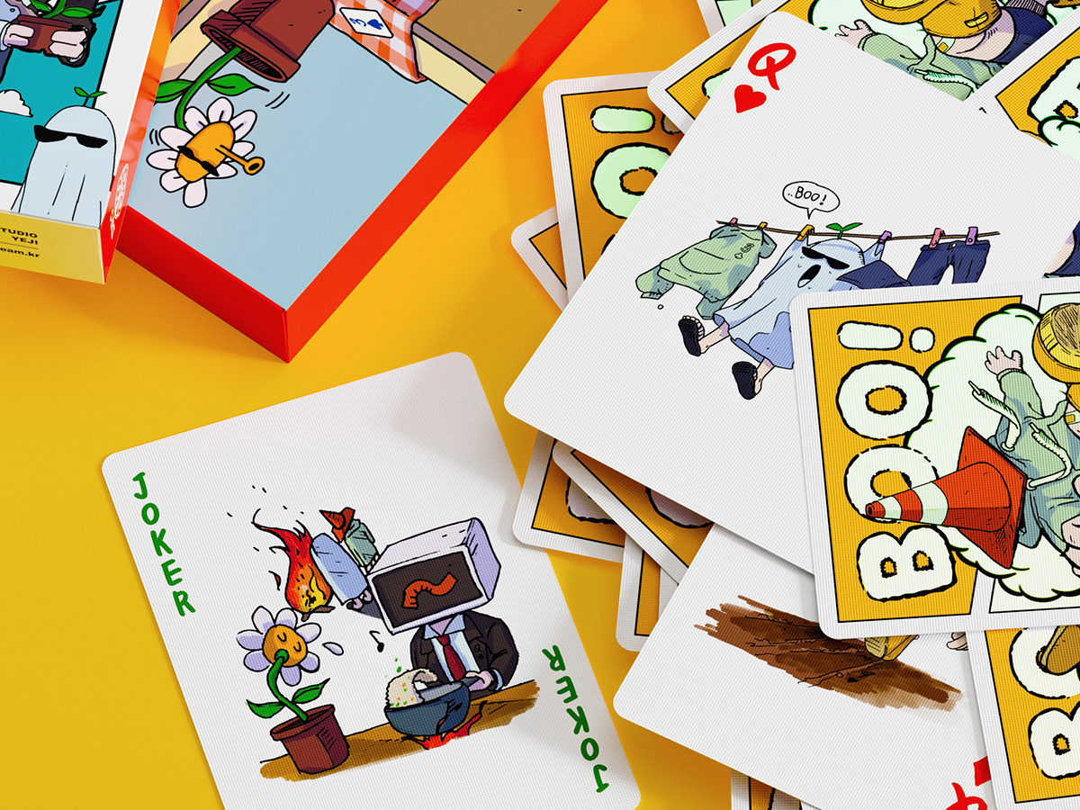 ITS Design Studio - Boo! Playing cards