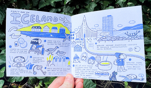 National Monument Press - Iceland Travel Zine