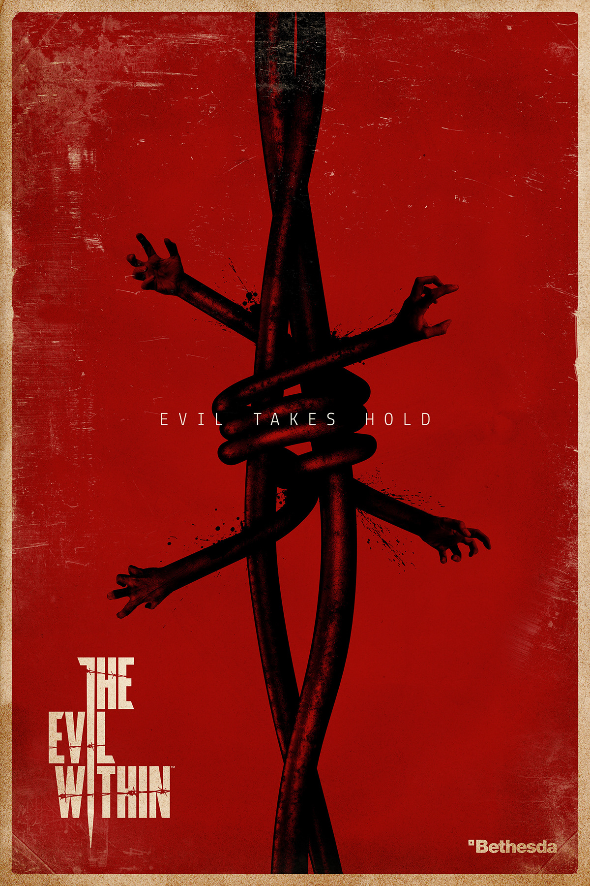 Charles Bae Creative - The Evil Within Promo Posters