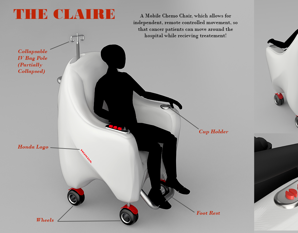 Olivia Doland - The Claire (Mobile Chemo Chair)