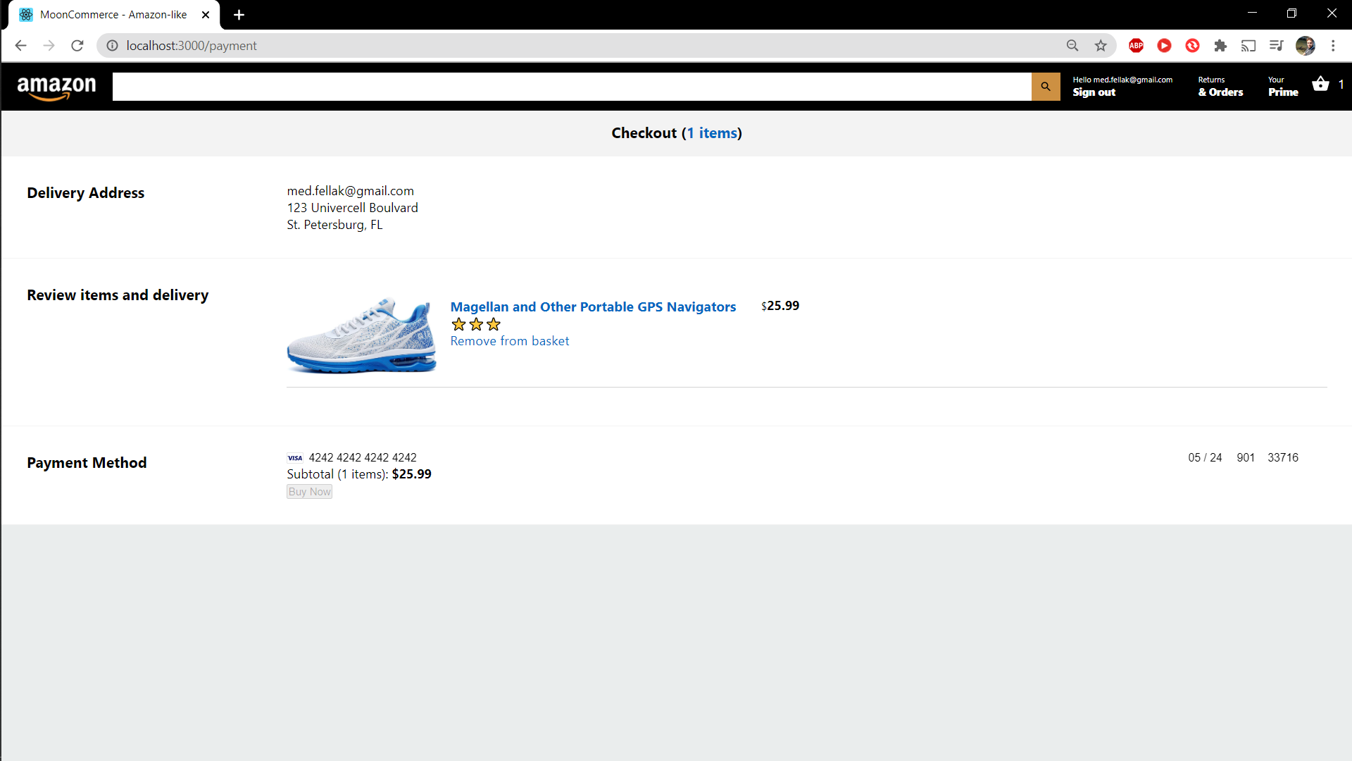 Mohammed Fellak Portfolio - Amazon Clone Mohammed Fellak Portfolio - Amazon Clone