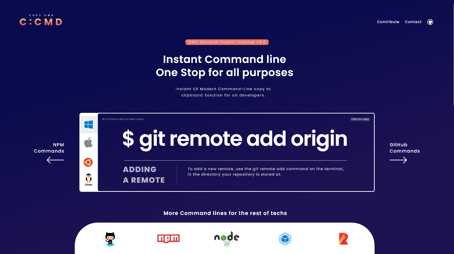 Mohammed Fellak Portfolio - Open Source CCMD
