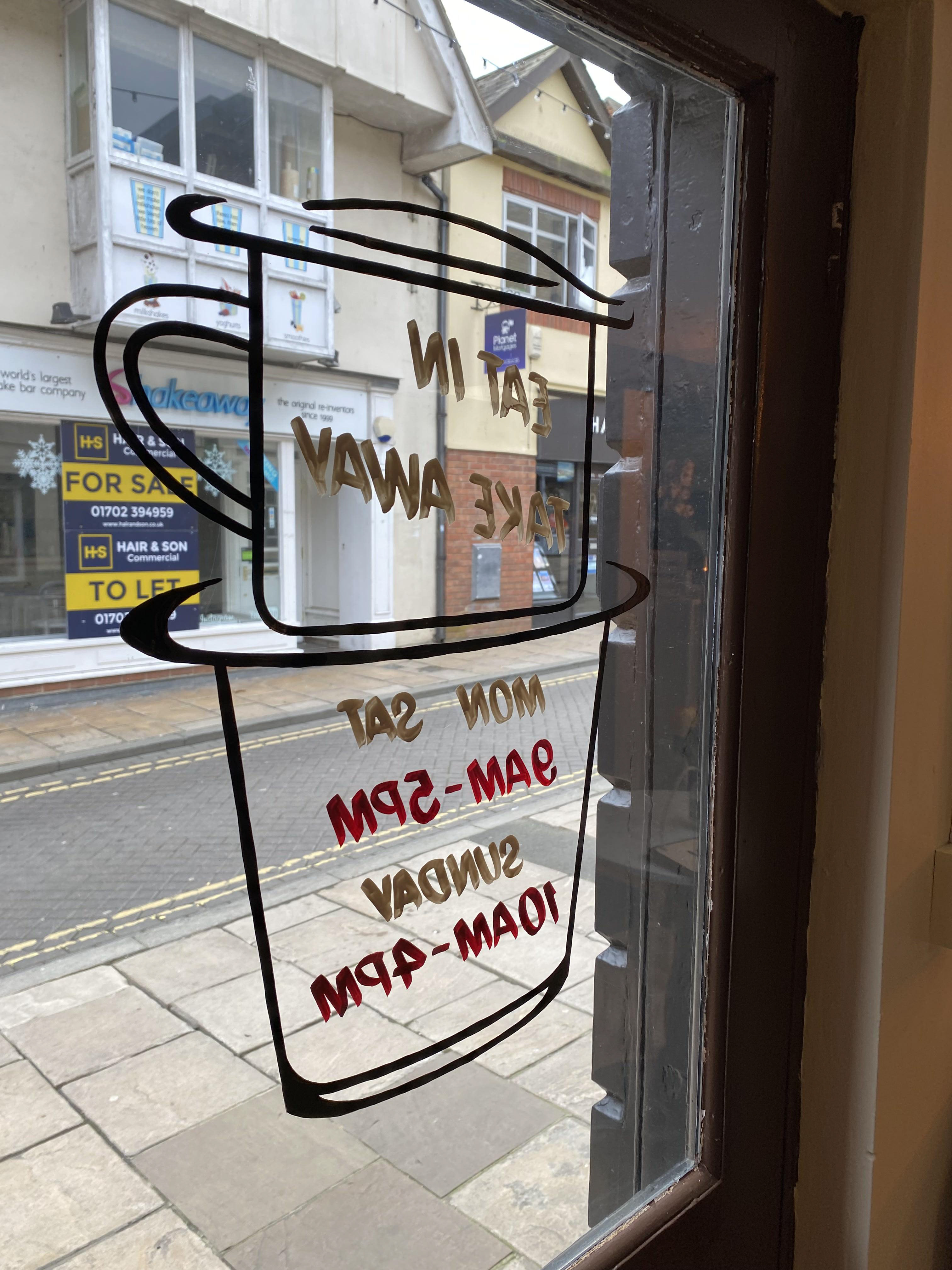 Musk Signs - Hand Painted Signs Of All Kinds - Ella's Ca Phe House