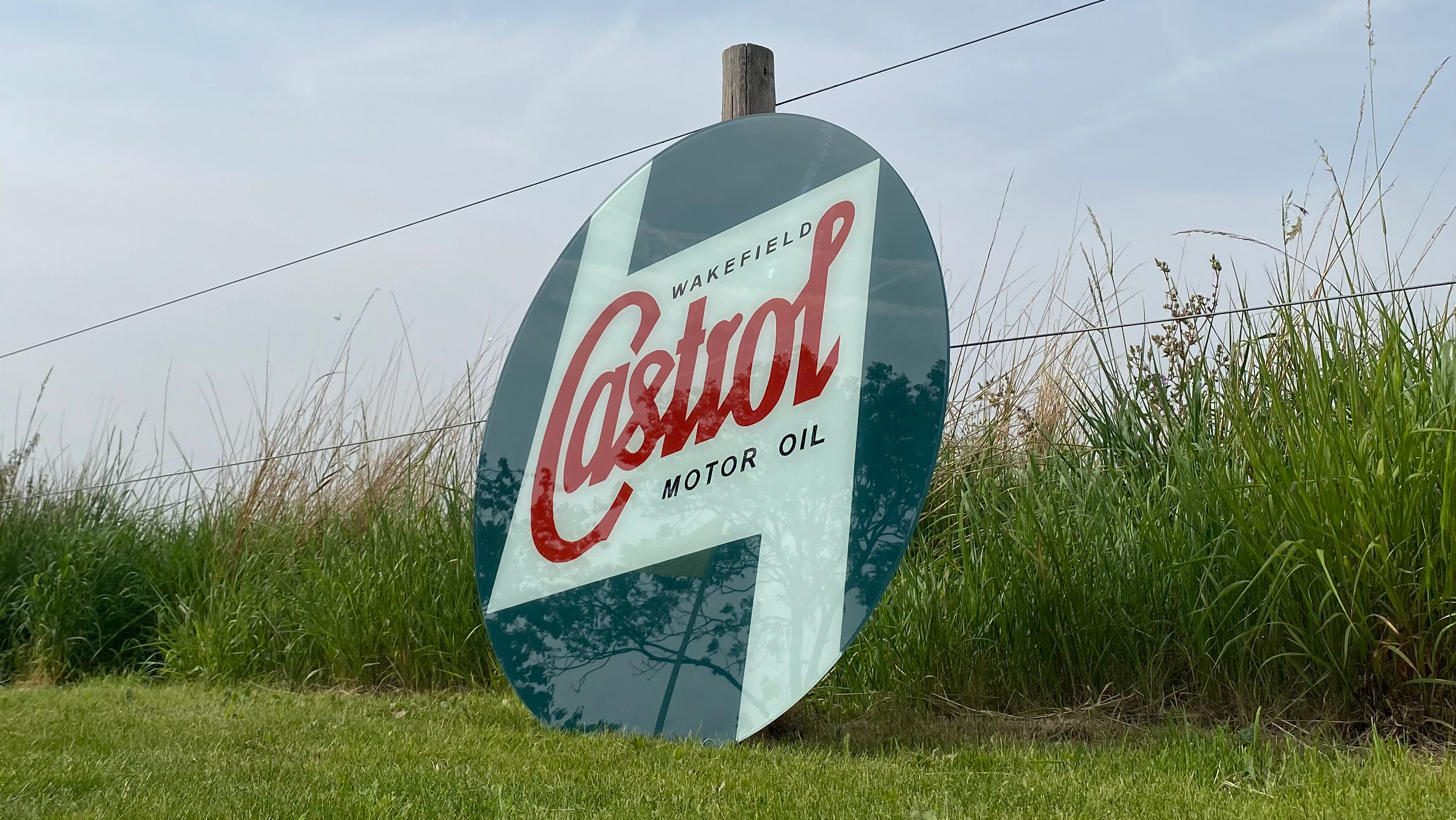 Musk Signs - Hand Painted Signs Of All Kinds - Castrol Motor Oil