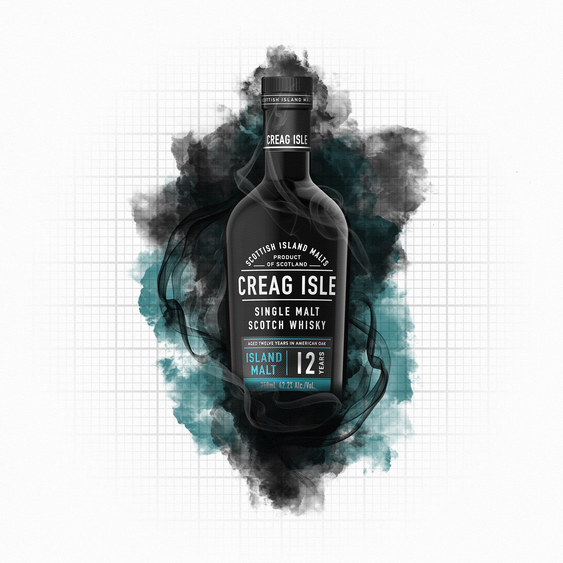 Bombcrater Design Limited - Creag Isle Malt Scotch Whisky
