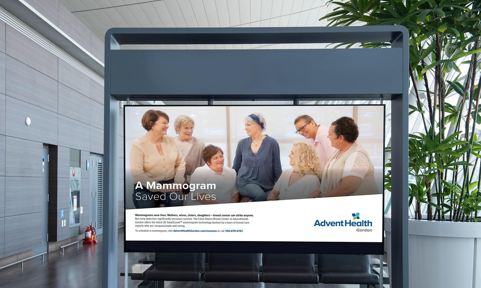 Carl Wright Design - Mammogram Ad Campaign - Graphic Design